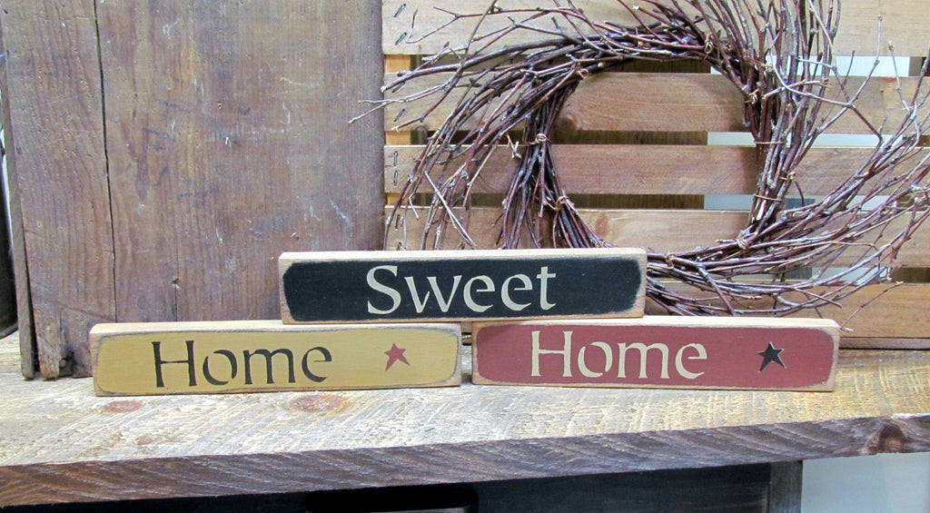 Home Sweet Home, Wooden Signs – Woodticks Wood'n Signs