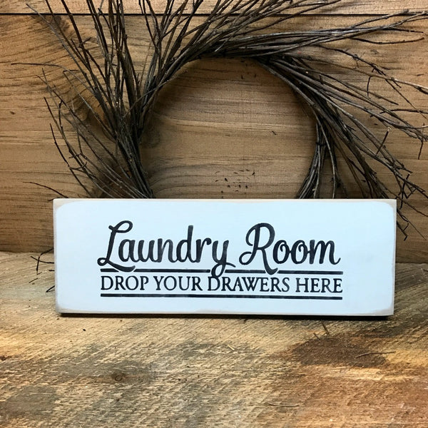 Laundry Room Sign, Wooden Sign – Woodticks Wood'n Signs