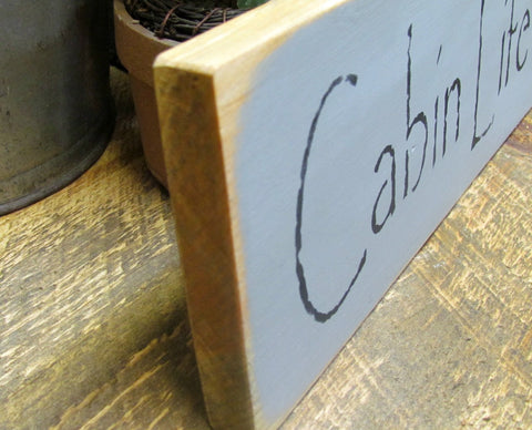 Cabin Life Is The Best Life, Wooden Cabin Sign – Woodticks Wood'n Signs