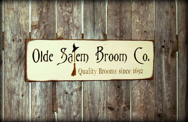 Fall Decor, Olde Salem Broom Co. – Woodticks Wood'n Signs
