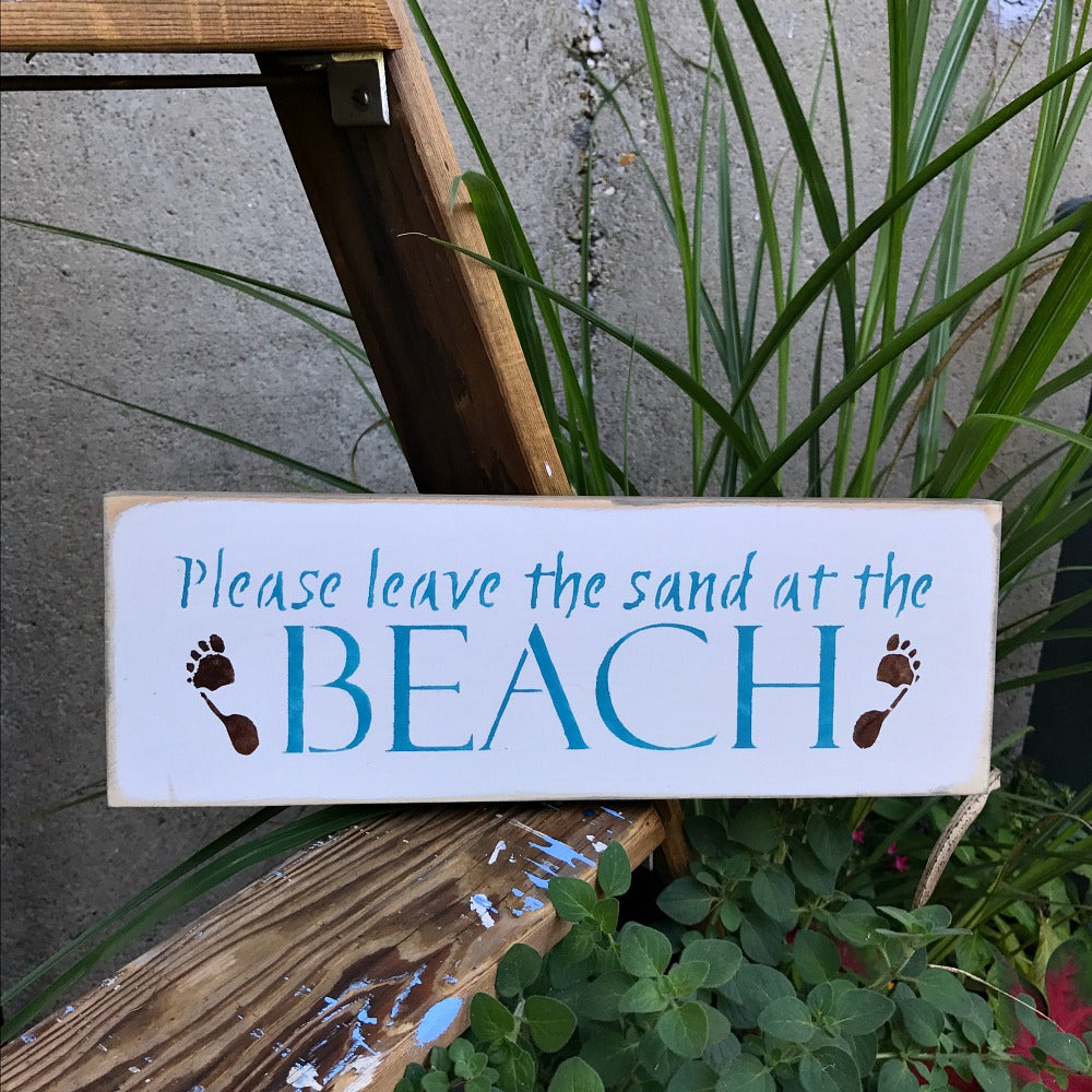 Wooden Beach Signs, Beach House Decor – Woodticks Wood'n Signs